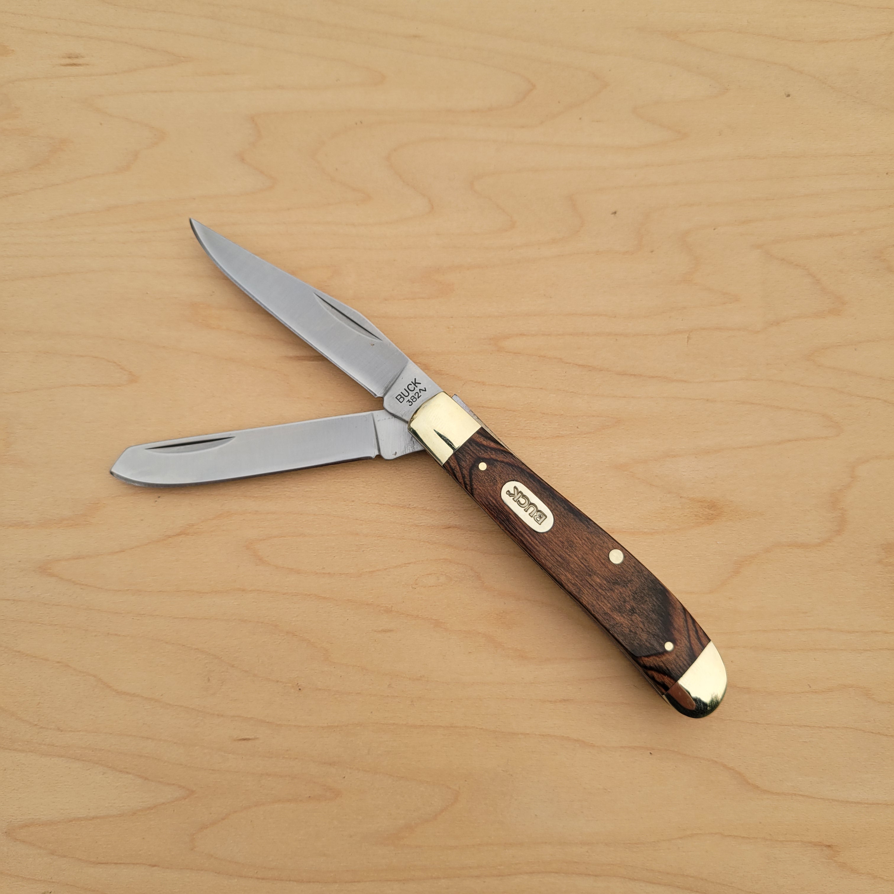 Buck 382 Trapper 3.6" Folding Knife – Uptown Cutlery